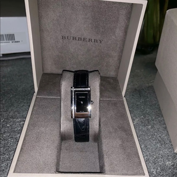 Burberry | Accessories | Burberry Stainless Steel Ladies Watch Diamonds ...
